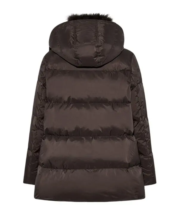 YVES SALOMON Hooded Puffer Jacket