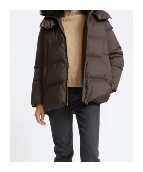 YVES SALOMON Hooded Puffer Jacket