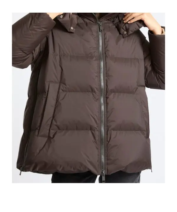 YVES SALOMON Hooded Puffer Jacket