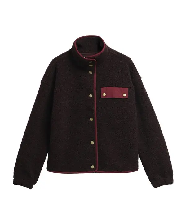 Barbour Stand Collar Fleece Jacket - No