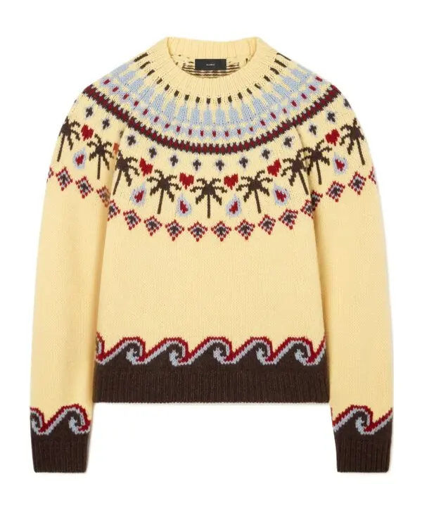Alanui Sweet Winter Sweater - Daylight/multicolor