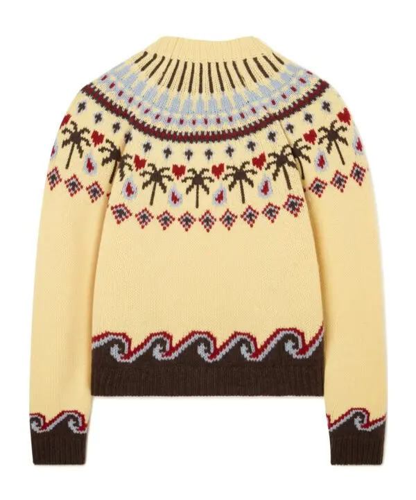 Alanui Sweet Winter Sweater - Daylight/multicolor