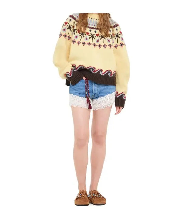 Alanui Sweet Winter Sweater - Daylight/multicolor