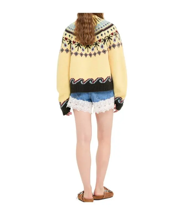 Alanui Sweet Winter Sweater - Daylight/multicolor