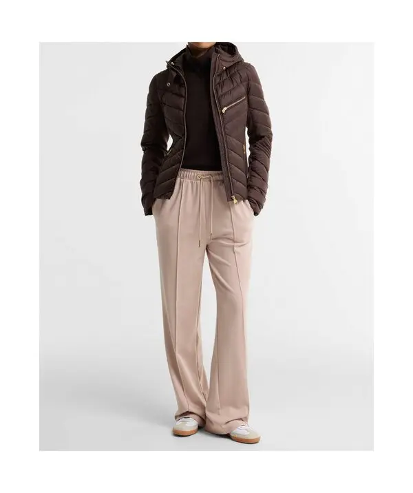 Barbour Chevron Quilted Hooded Jacket