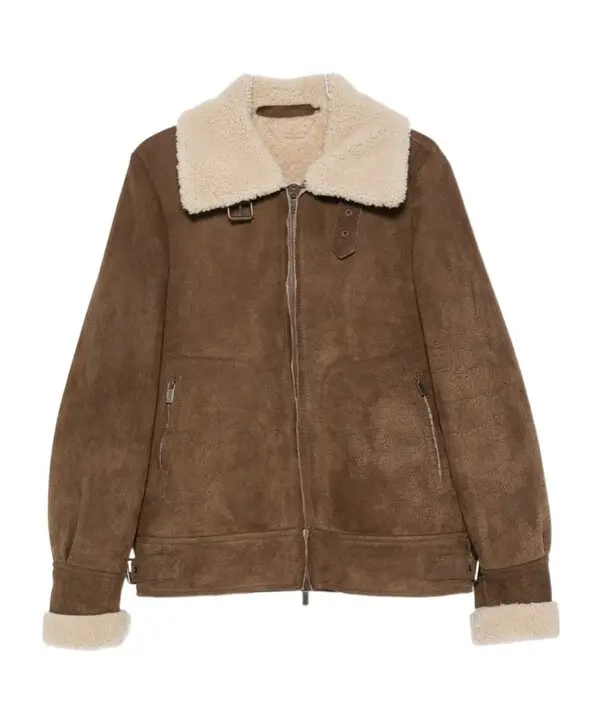 SALVATORE SANTORO Long-sleeve Leather Jacket