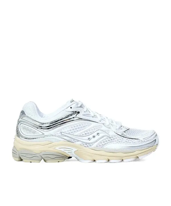 Saucony Progrid Omni 9 Lace-up Sneakers - White/eggshell
