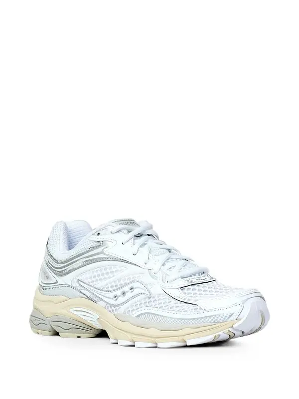 Saucony Mesh Panelled Sneakers - White/eggshell