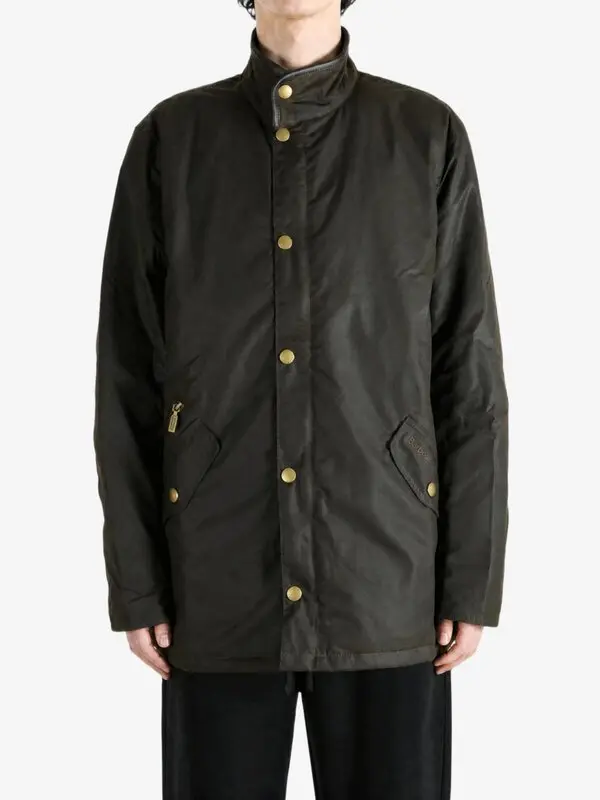 Barbour Stand Collar Waxed Jacket
