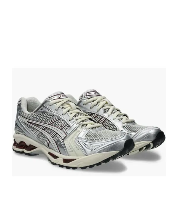 Asics Gel Kayano 14 Mesh Running Sneakers - Ivory White/cream