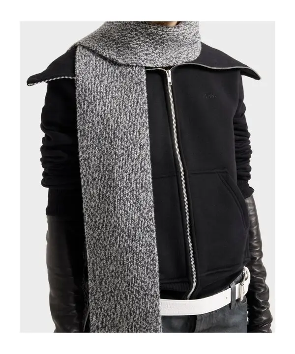 7 For All Mankind High-neck Zip-up Hoodie