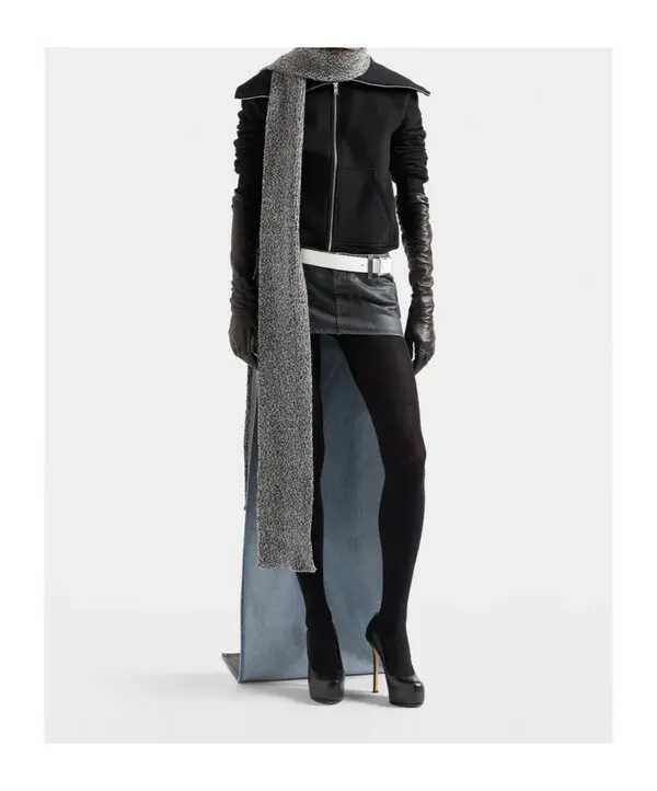 7 For All Mankind High-neck Zip-up Hoodie