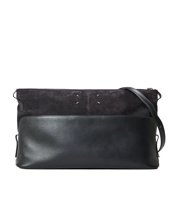 MAISON MARGIELA Spliced Large-capacity Tote Bag - Black