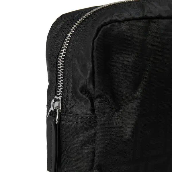 Fendi Monogram Wash Bag - Black