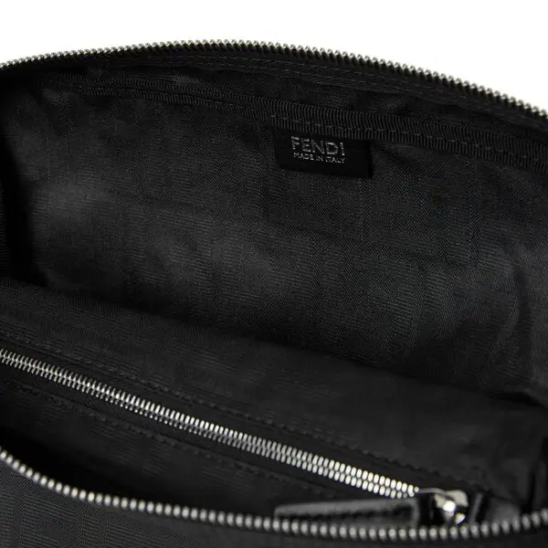 Fendi Monogram Wash Bag - Black