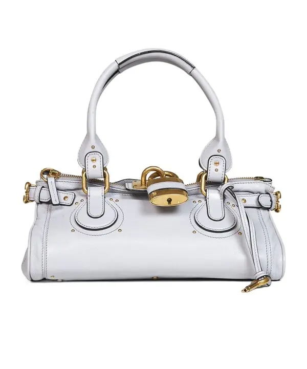 Chloé Paddingon Padlock Shoulder Bag - No