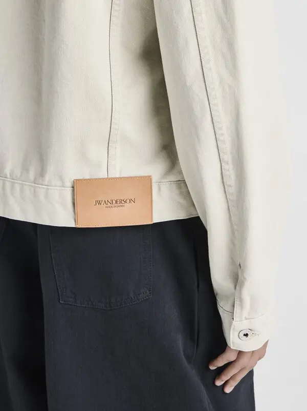 J.W.ANDERSON Corduroy Collar Denim Jacket