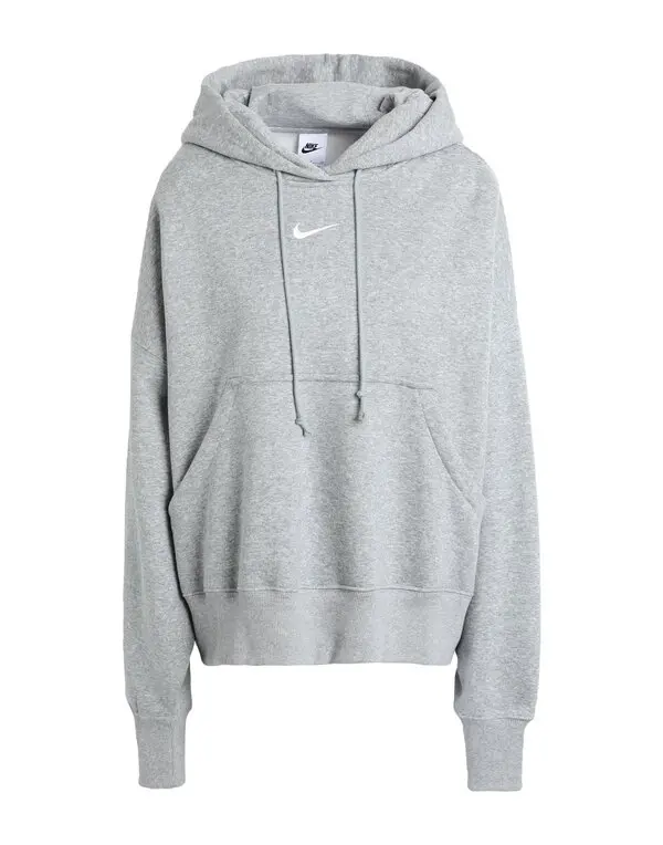 Nike Phoenix Fleece Hoodie Sweatshirt - Grey