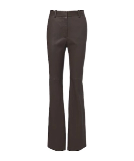 JOSEPH Flared-leg Casual Trousers