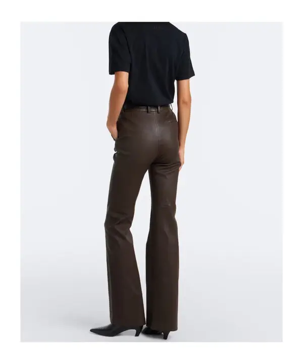 JOSEPH Flared-leg Casual Trousers