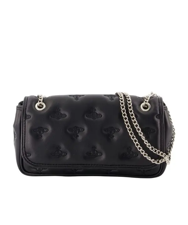 VIVIENNE WESTWOOD Quilted Chain Crossbody Bag