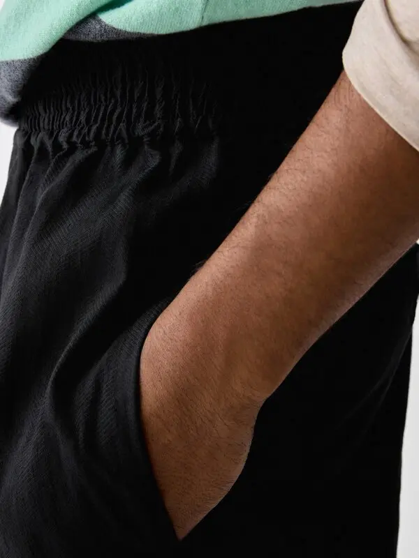 Jacquemus Elasticated Tailored Trousers - Black
