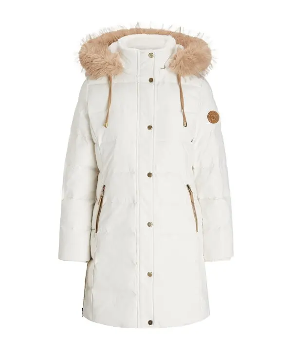 Ralph Lauren Mid-length Hooded Padded Coat - No