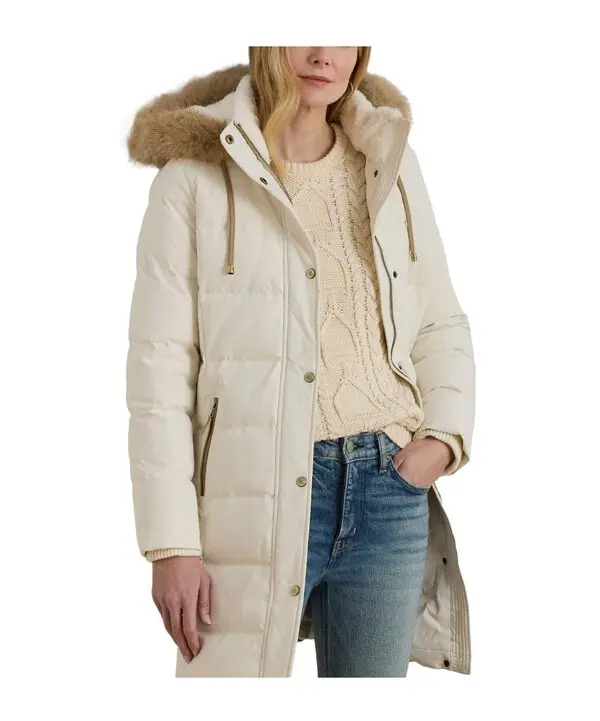 Ralph Lauren Mid-length Hooded Padded Coat - No