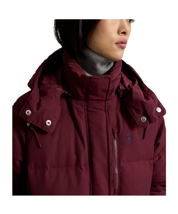 Polo Ralph Lauren Hooded Cropped Down Coat