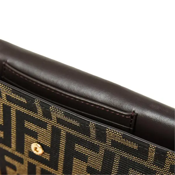 Fendi Monogram Chain Shoulder Bag - No