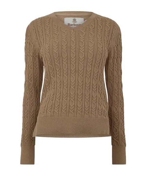 Barbour Classic V-neck Knitted Sweater