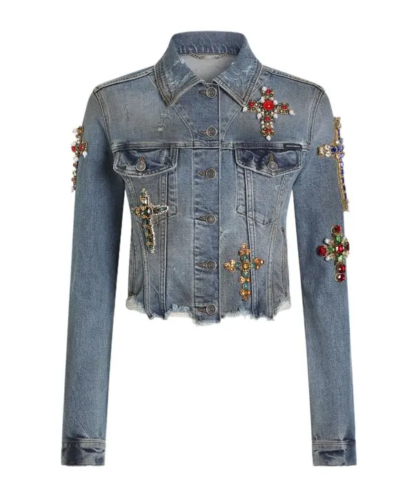 Dolce & Gabbana Embroidered Denim Jacket
