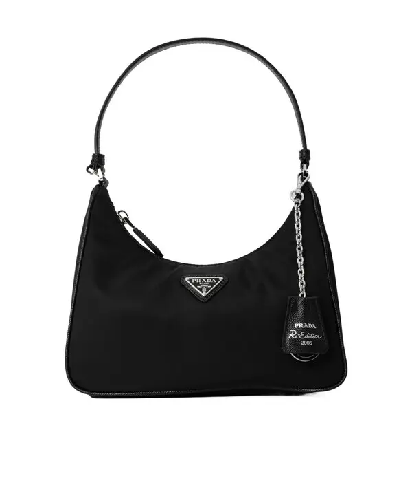 Prada Re-edition 2005 Nylon Hobo Bag