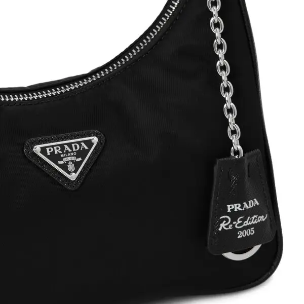 Prada Re-edition 2005 Nylon Hobo Bag