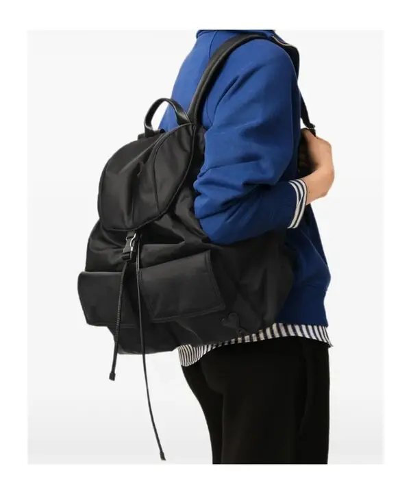 AMI Paris Drawstring Backpack