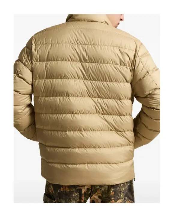 Polo Ralph Lauren Quilted Mock-neck Jacket - Brown