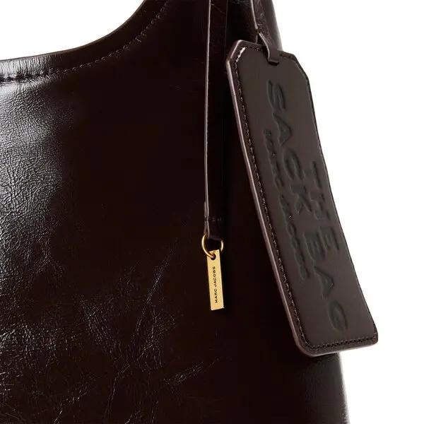 Marc Jacobs Shiny Leather Shoulder Handbag