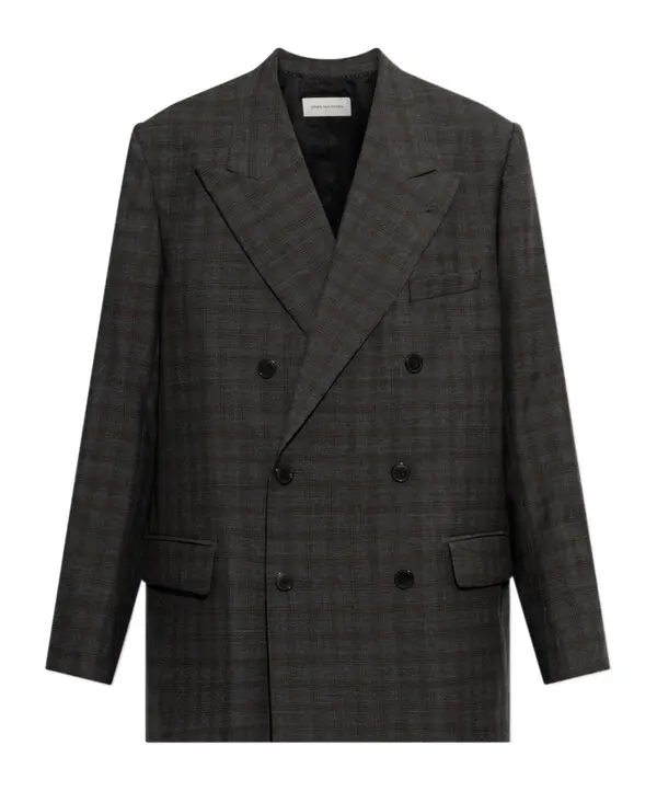 Dries Van Noten Oversized Wool Blazer