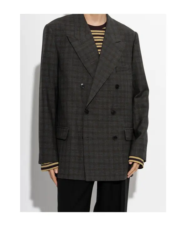 Dries Van Noten Oversized Wool Blazer