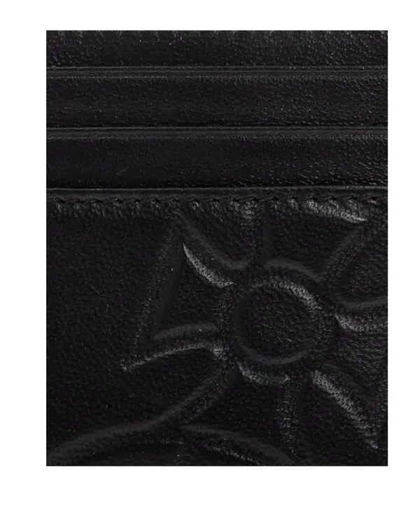 VIVIENNE WESTWOOD Embossed Leather Card Holder