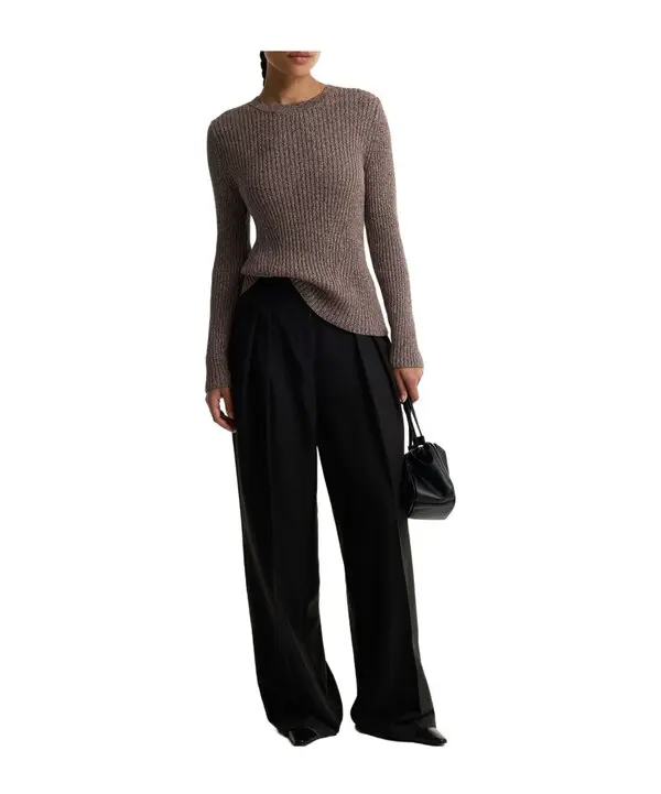Barbour Vertical Rib Knit Top