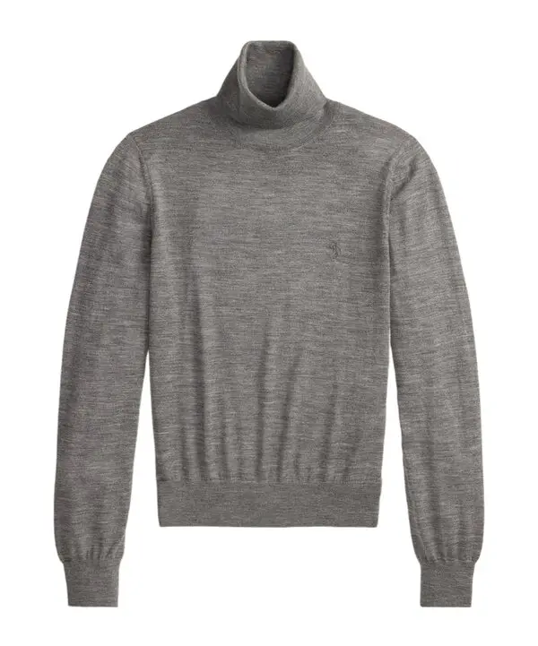 Polo Ralph Lauren Wool Turtleneck Slim-fit Sweater
