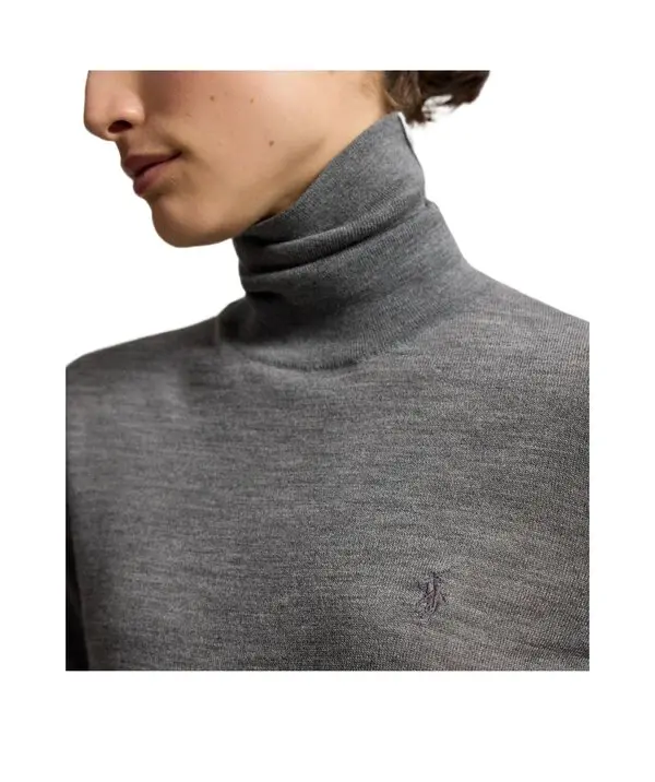Polo Ralph Lauren Wool Turtleneck Slim-fit Sweater
