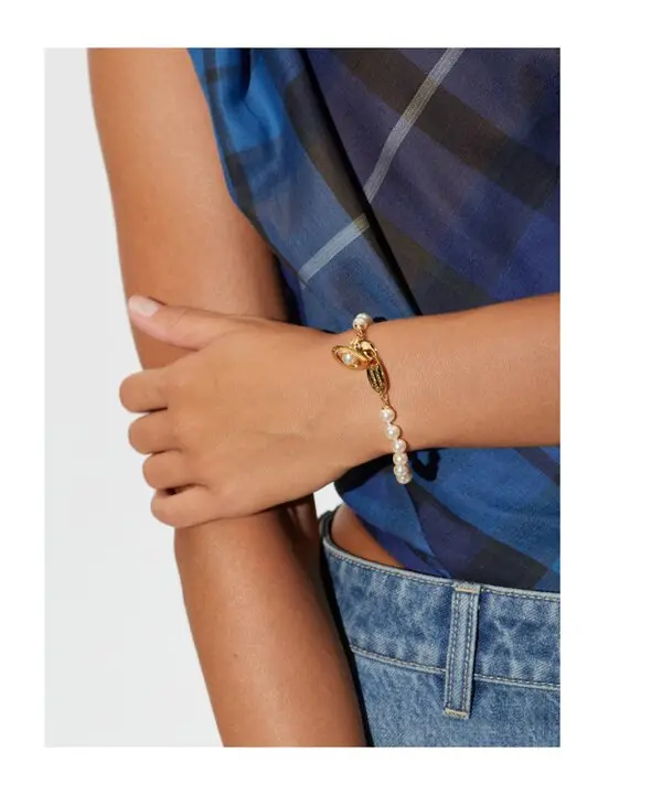 VIVIENNE WESTWOOD Simonetta Pearl Bracelet