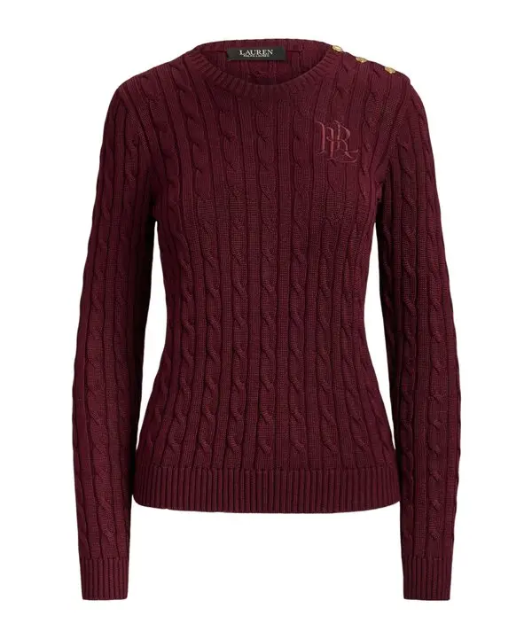 Ralph Lauren Classic Cable Knit Sweater - No