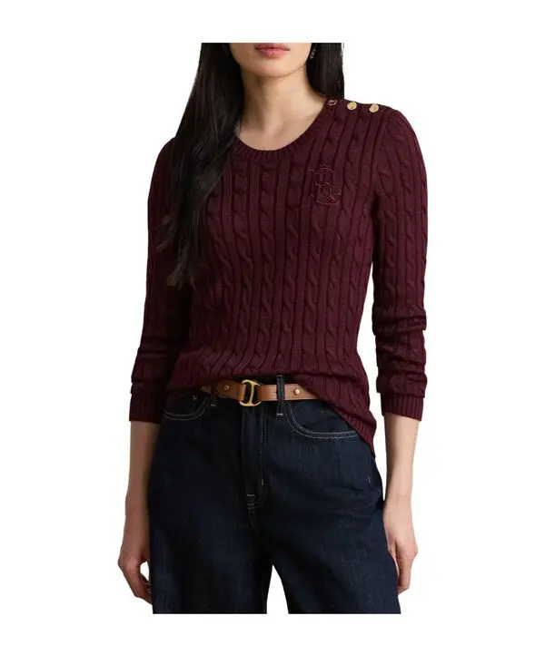 Ralph Lauren Classic Cable Knit Sweater