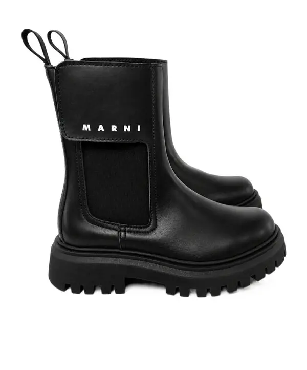 Marni Round-toe Ankle Boots