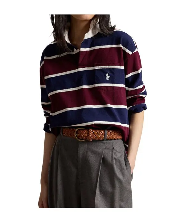 Polo Ralph Lauren Classic Long Sleeve Knitted Polo Shirt