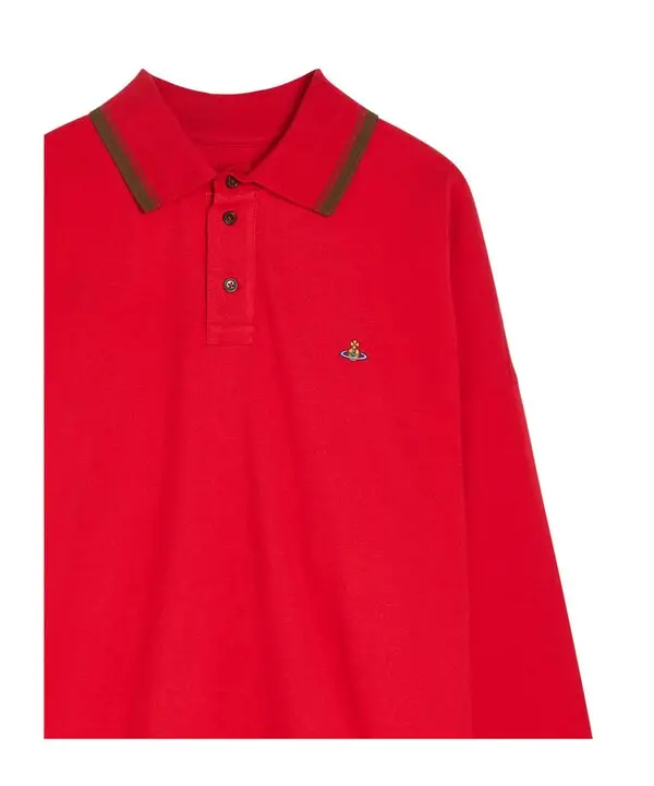 VIVIENNE WESTWOOD Long-sleeve Polo Shirt