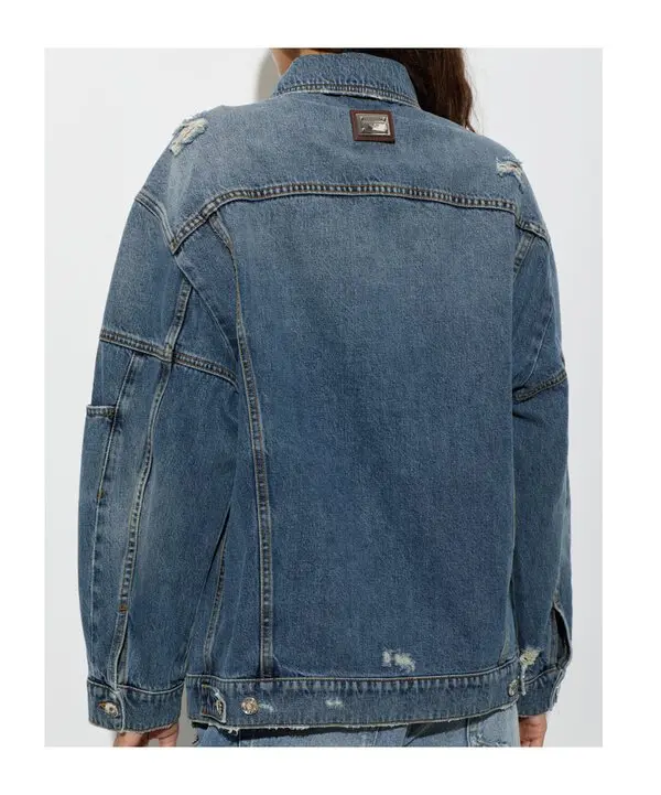Dolce & Gabbana Oversized-fit Denim Jacket
